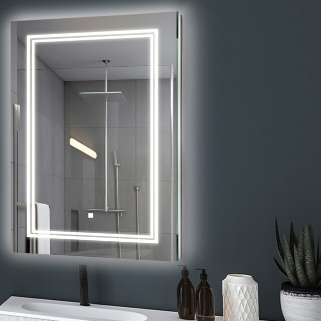 SOHO 24x36 LED Lighted Bathroom Mirror by Aquadom