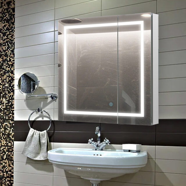 Royale Plus 30x30 Inches ️ LED Lighted Medicine Cabinet